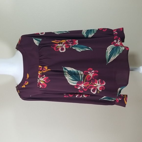 LOFT | Tops | Loft Floral Blouse | Poshmark